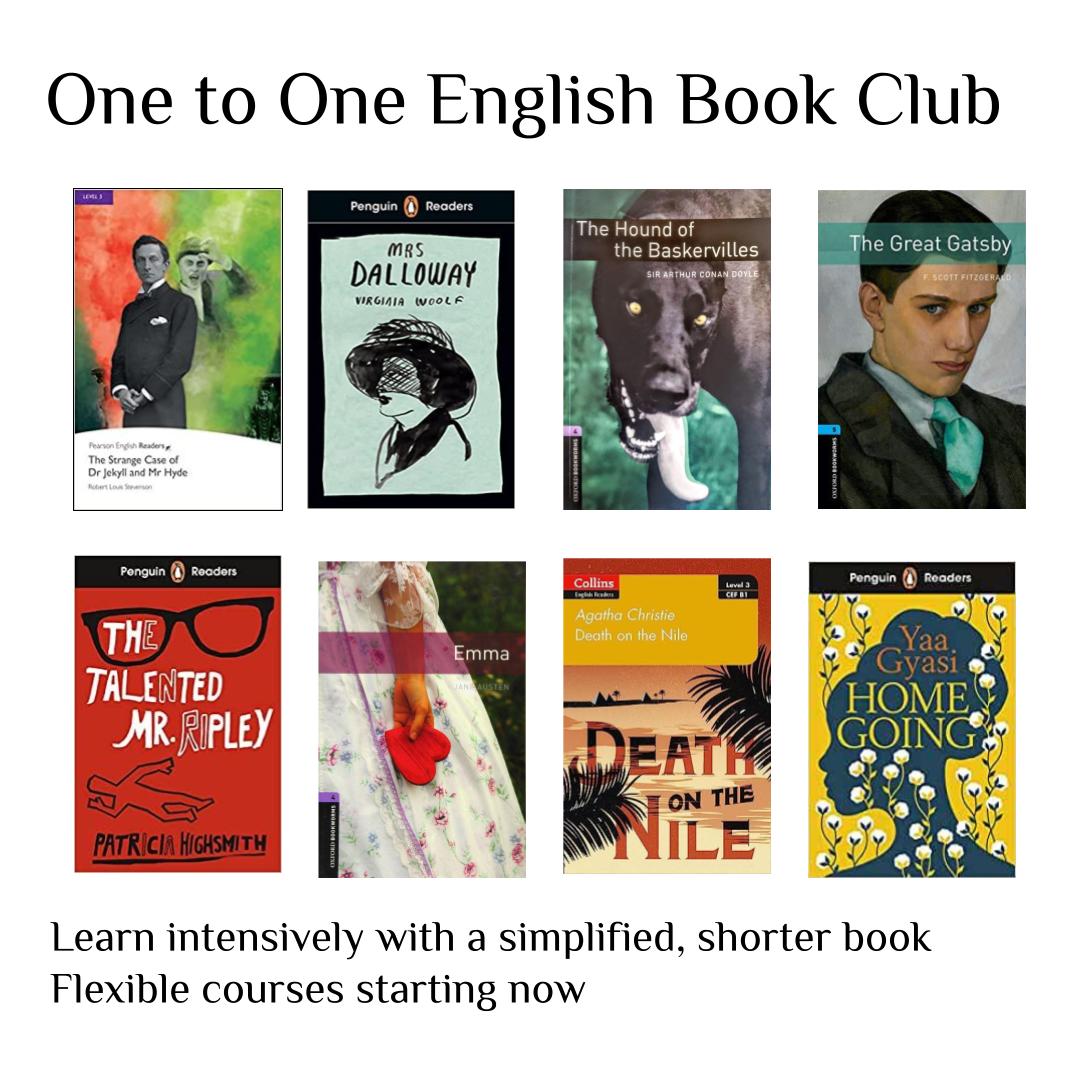 Individual Book Club in English – Book Club School